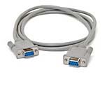 Cavo seriale null modem, DB9p F / DB9p F, 3m - Mondotec
